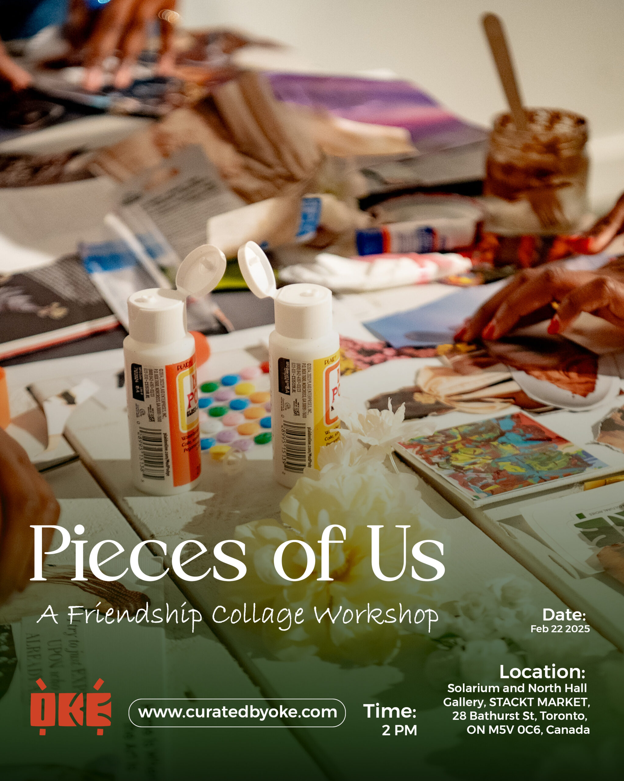 Pieces of Us: A Friendship Collage Workshop - STACKT market