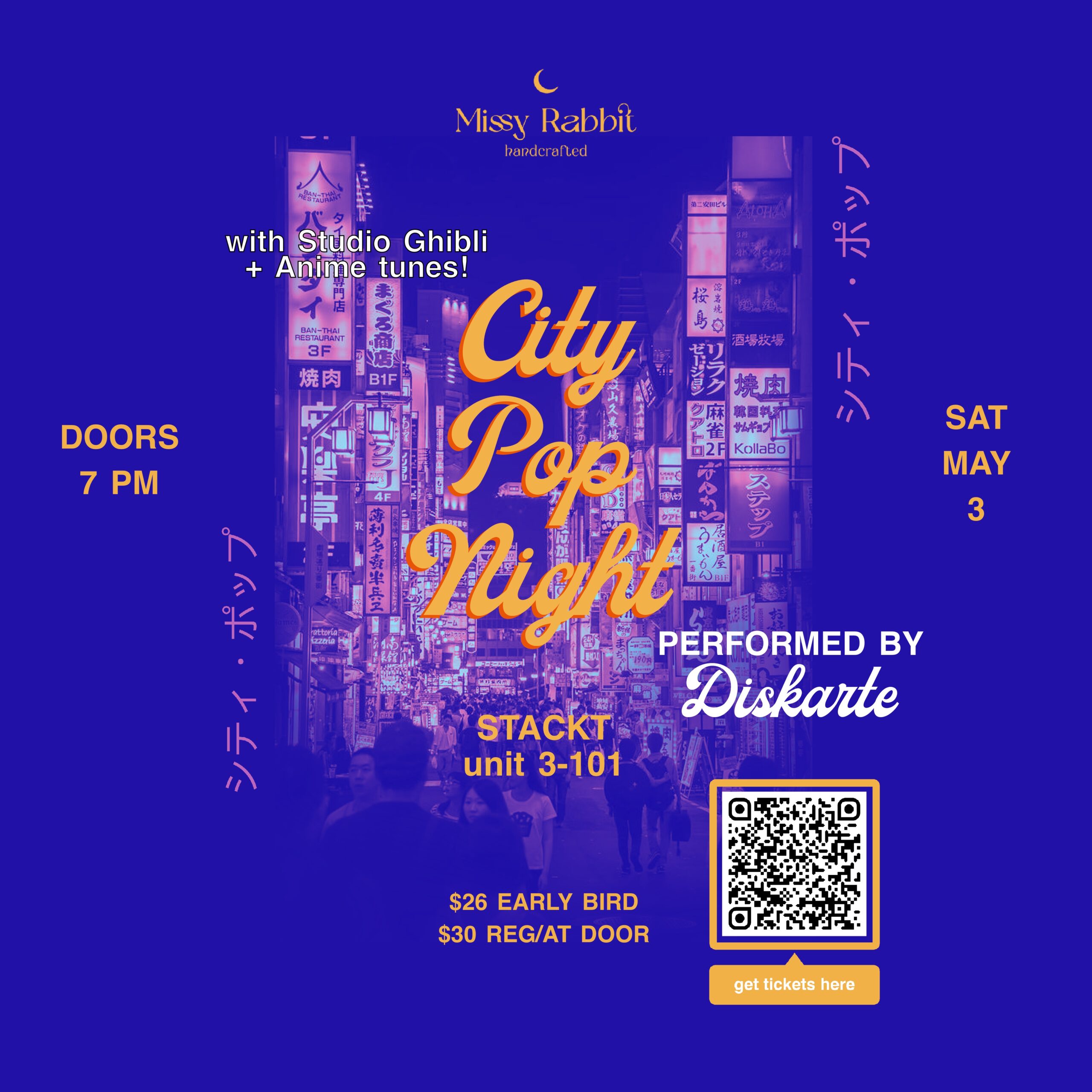 City Pop Night - STACKT market